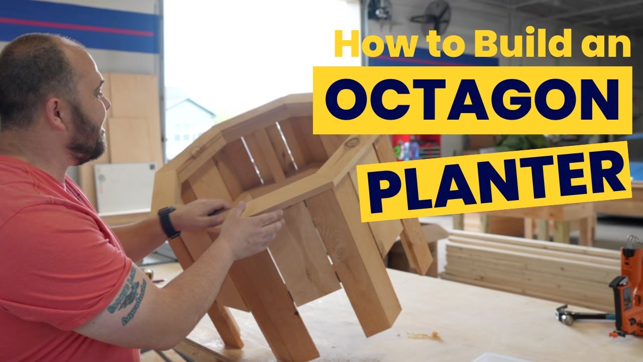 DIY Tutorial: Building a Stunning 24" Octagon Cedar Planter - Enhance ...