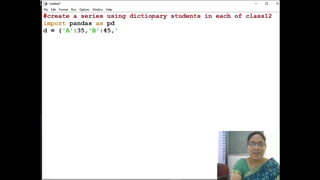 Pandas Series using a dictionary - YouTube