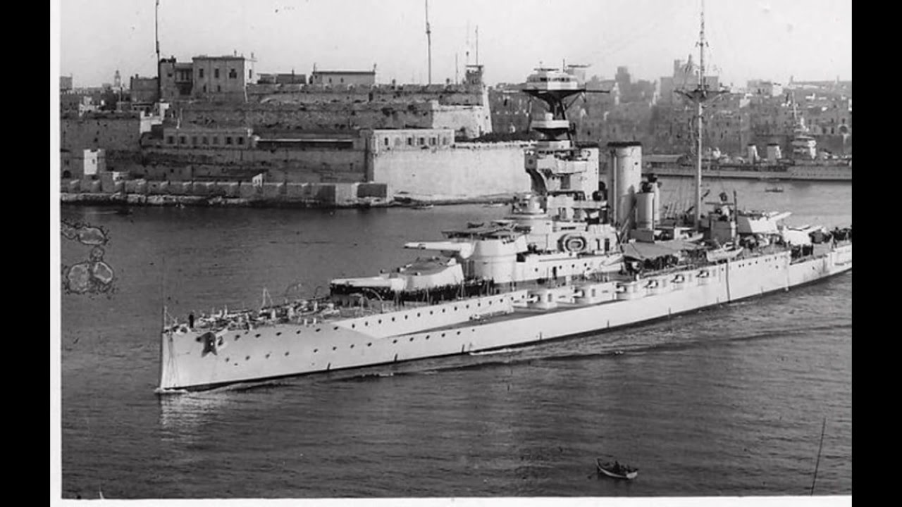 UK WW2 ship HMS Malaya (01) Image HD - WW2 UK Buque HMS Malaya (01 ...