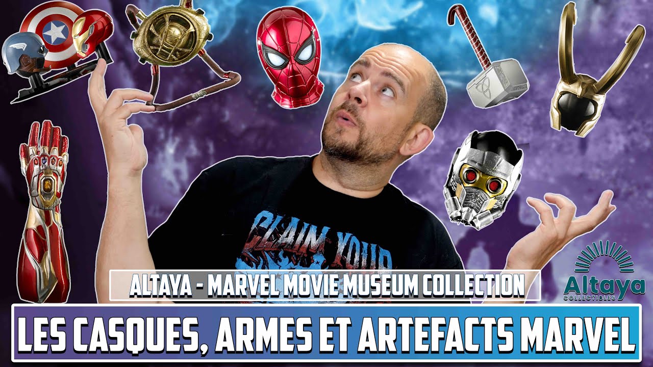 La Collection Marvel Movie Museum Par Altaya ! - YouTube