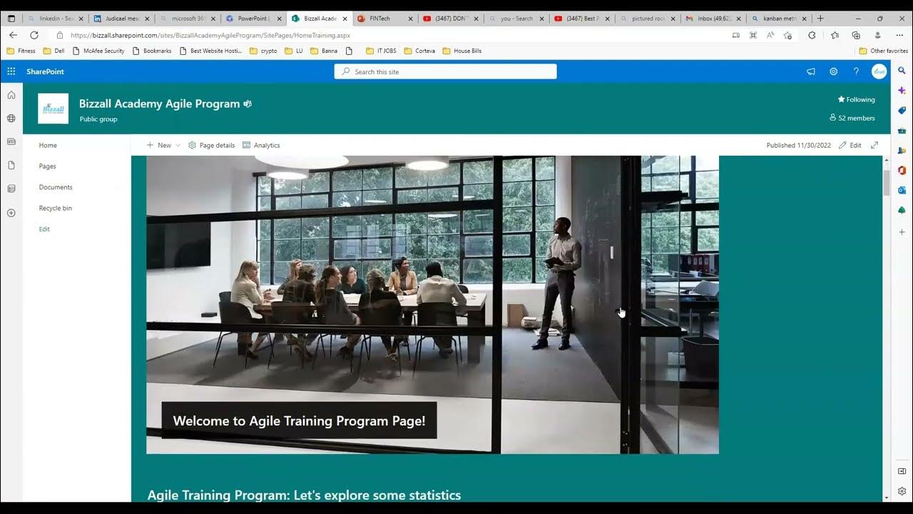 SharePoint Walkthrough - YouTube
