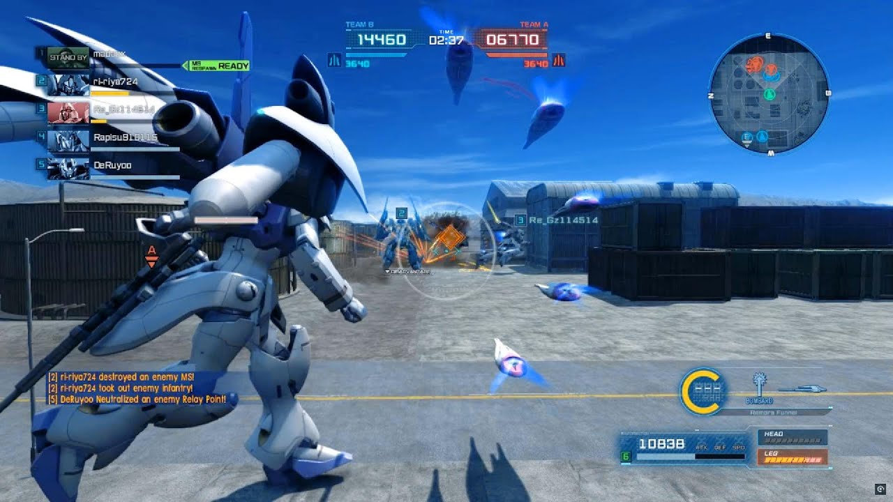 Engage Zero Yonghwavin - Mobile Suit Gundam Battle Operation 2 Gameplay ...