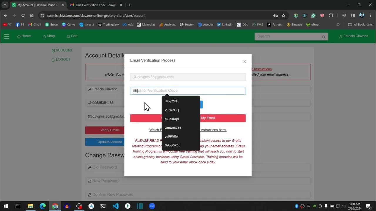 How To Verify Email Address - YouTube