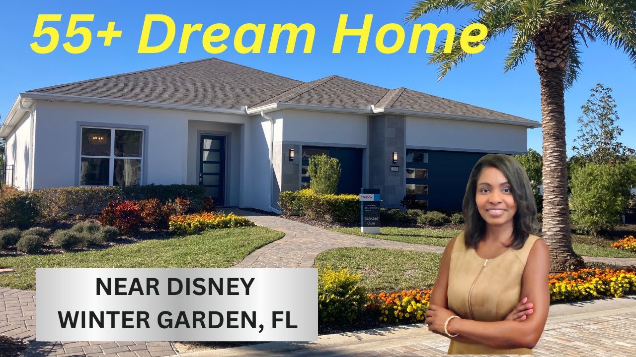 Del Webb Model Home Tour in Winter Garden, FL | 55+ Community Near ...