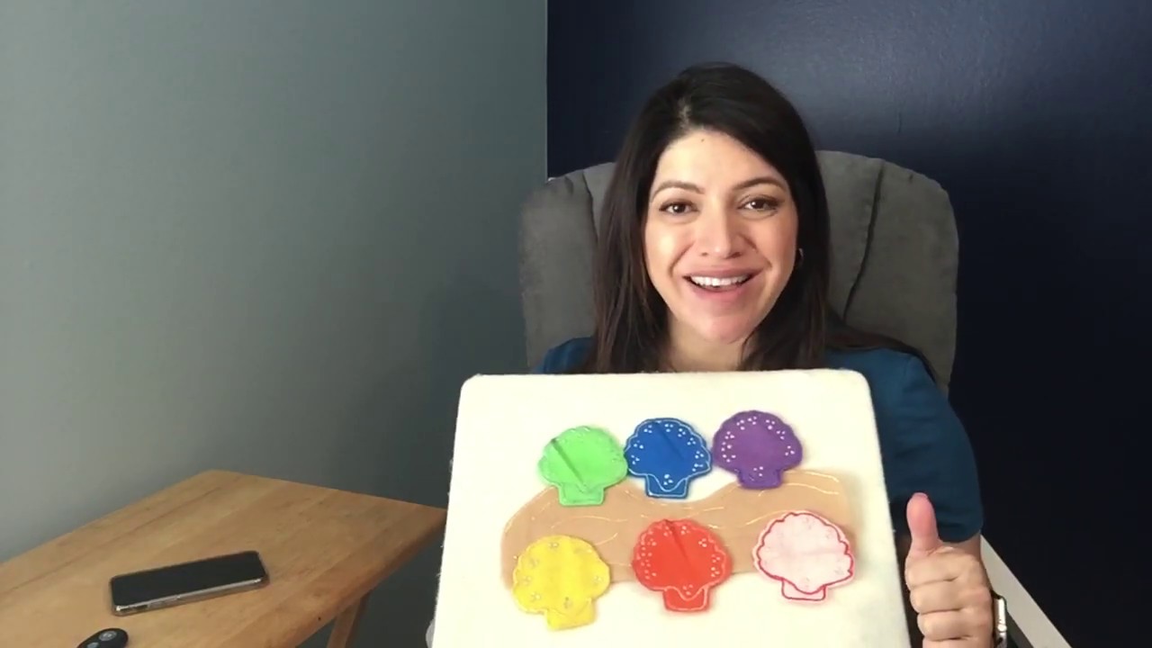 Six little seashells with Mrs. Diane - YouTube