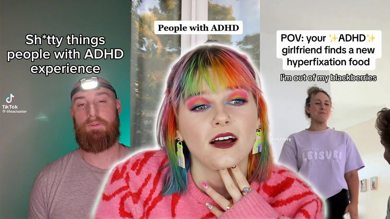 watching adhd tiktoks while suffering adhd burnout - YouTube