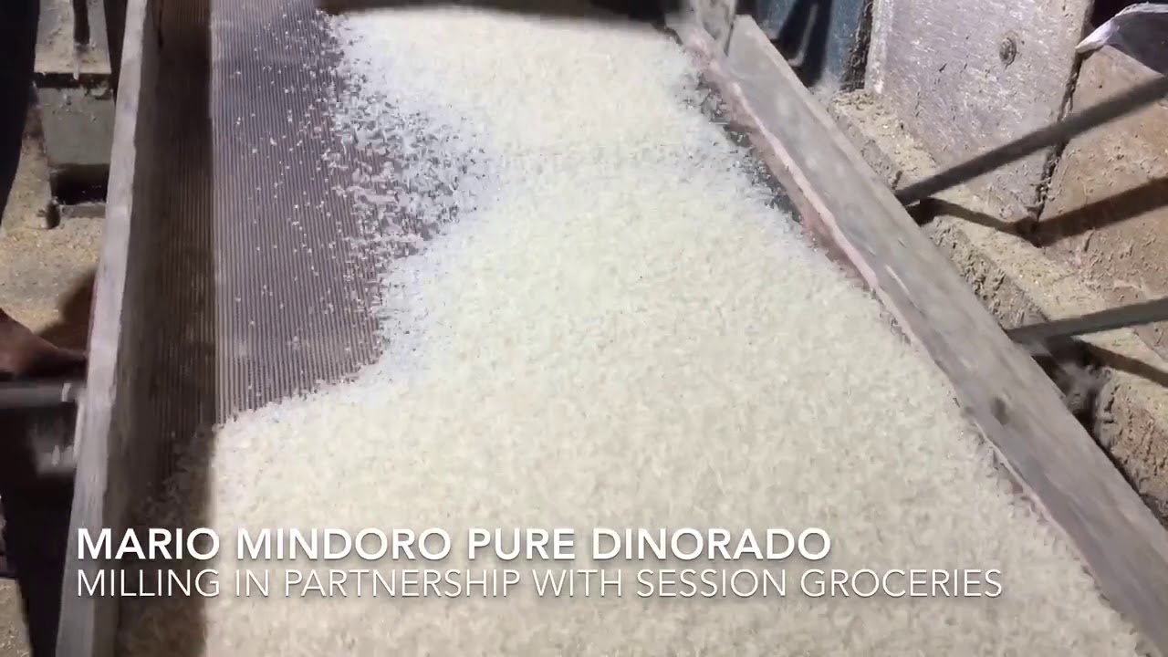 Rice Milling of Mindoro Rice - YouTube