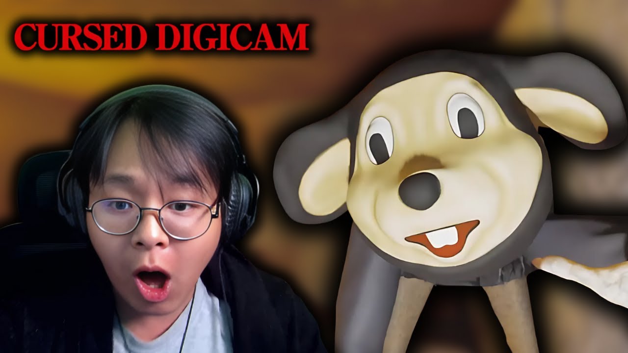 I CAN SEE GHOSTS WITH THIS CAMERA!! | Cursed Digicam | 呪われたデジカメ - YouTube