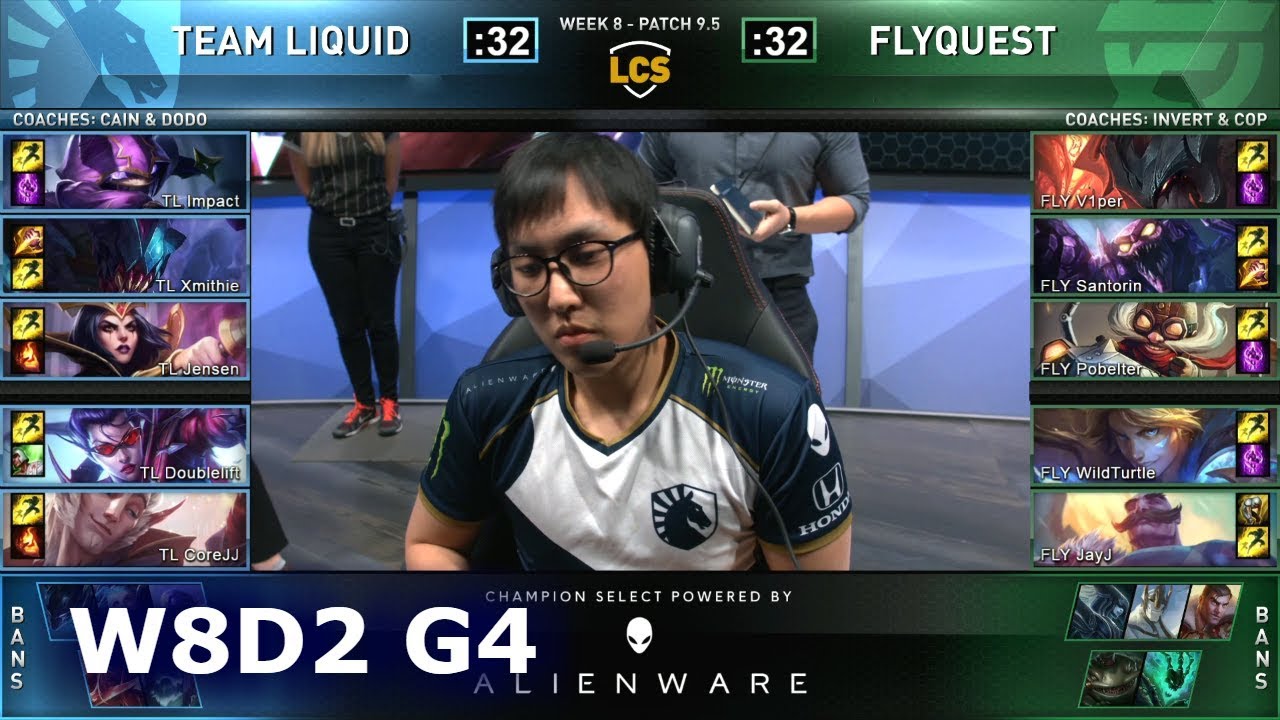 TL vs FLY | S9 LCS Spring 2019 Week 8 Day 2 | Team Liquid vs FlyQuest W8D2 - YouTube