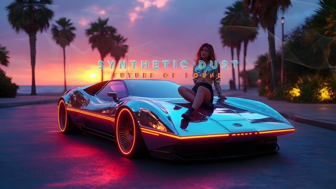 SYNTHETIC DUST MUSIC 🎶 FUTURE OF SOUND• Retro 80s synthwave - SUNRISE ...