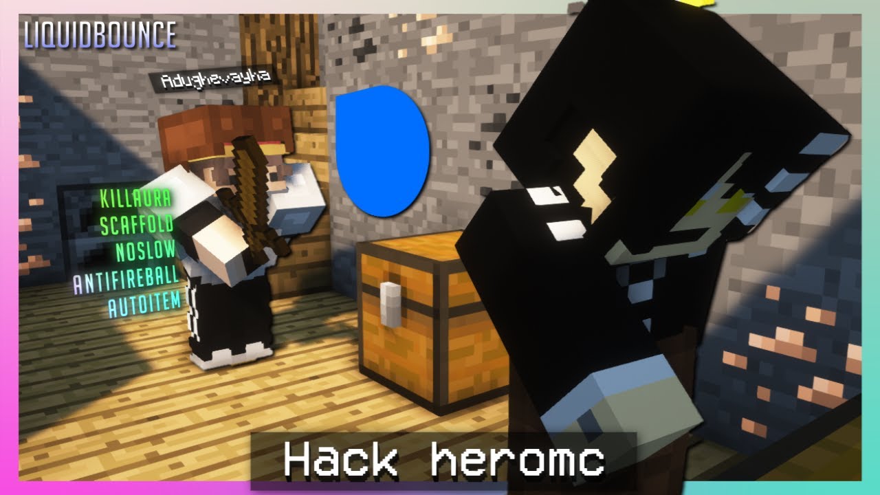 share CONFIG LIQUIDBOUNCE HACK HEROMC SKYWARS │ Hack minecraft - YouTube