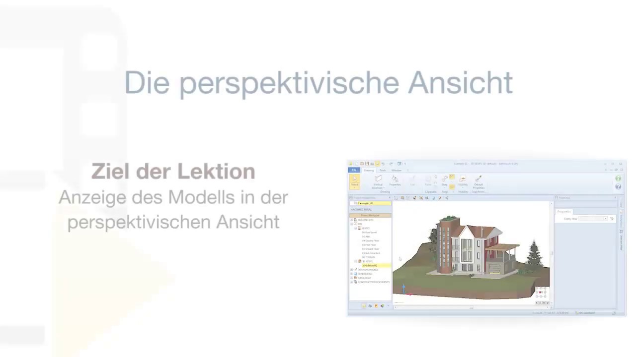 Tutorial von Edificius - Perspektive - ACCA software - YouTube