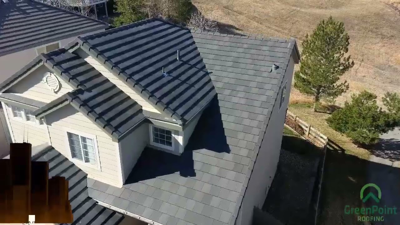 GreenPoint Roofing Newpoint Concrete Roof Tile install - YouTube