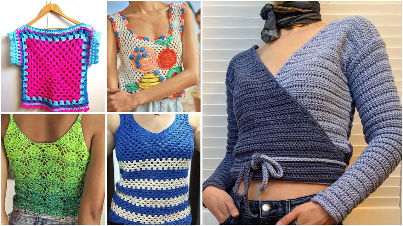 fancy crochet cotton thread top/latest top designs for summer’s # ...