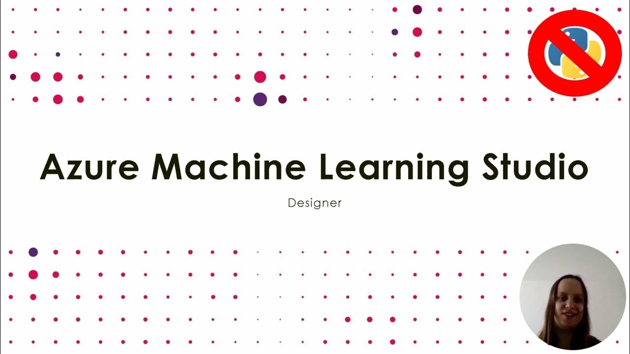 Beginner's guide to Azure Machine Learning Studio Designer (No Python) - YouTube