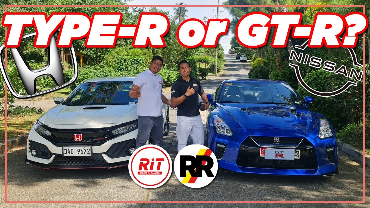 Honda Civic Type-R and Nissan GTR R35 | Performance Car Supercar ...