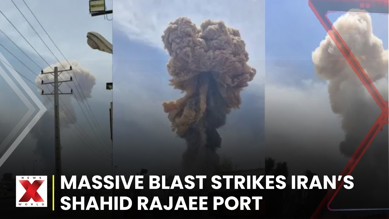 Iran Port Blast: Explosion Devastates Iran’s Shahid Rajaee Port Amid ...