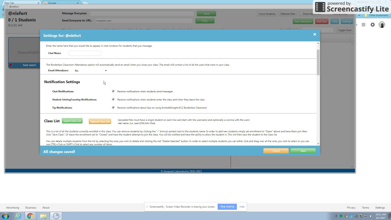 aristotle classroom student upload - YouTube