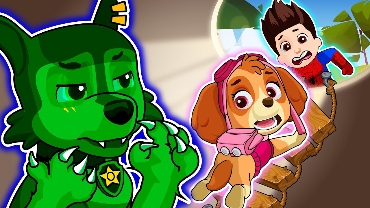 Paw Patrol The Mighty Movie | CHASE Turns Into Crazy Zombie?! RYDER ...