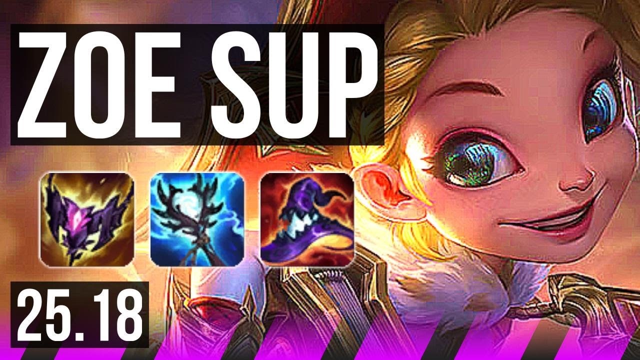 ZOE & Miss Fortune vs MORGANA & Sivir (SUP) | 4k comeback, 36k DMG ...