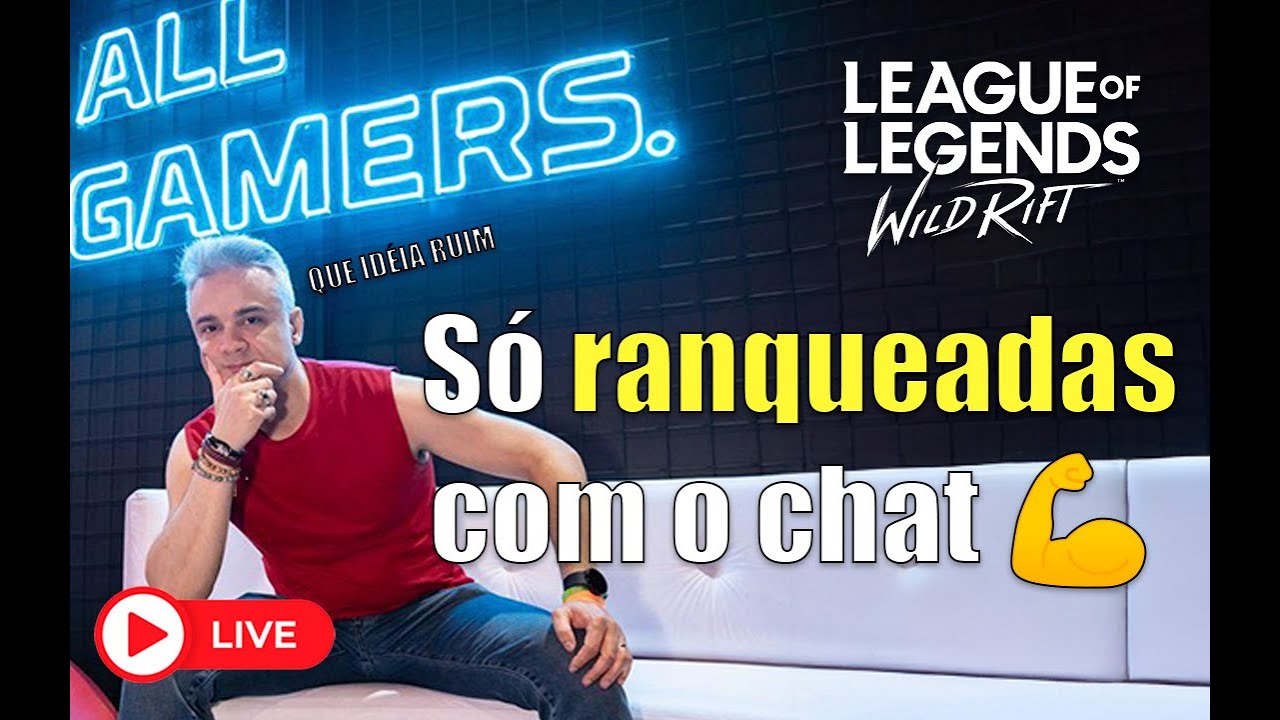 RANQUEADA COM O CHAT - YouTube