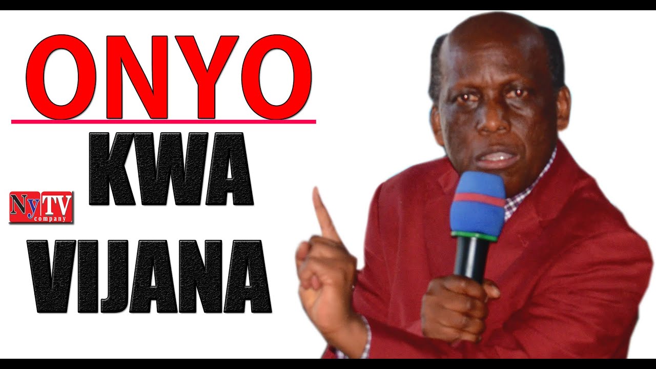 ONYO KWA VIJANA ;REV.MOSES MAGEMBE - YouTube