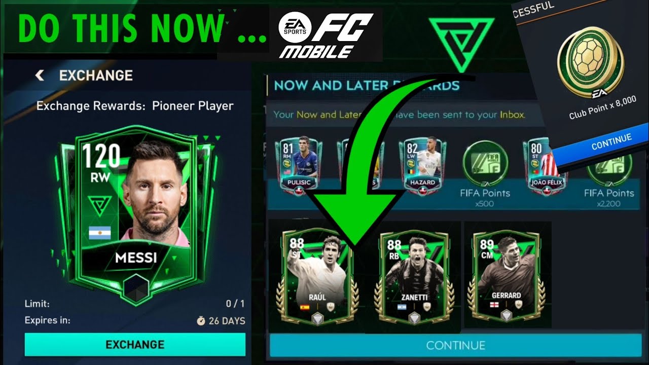 I GOT FREE MESSI 120⁉️TEAM OVR REWARDS FIFA MOBILE 23 • DO THIS NOW TO ...
