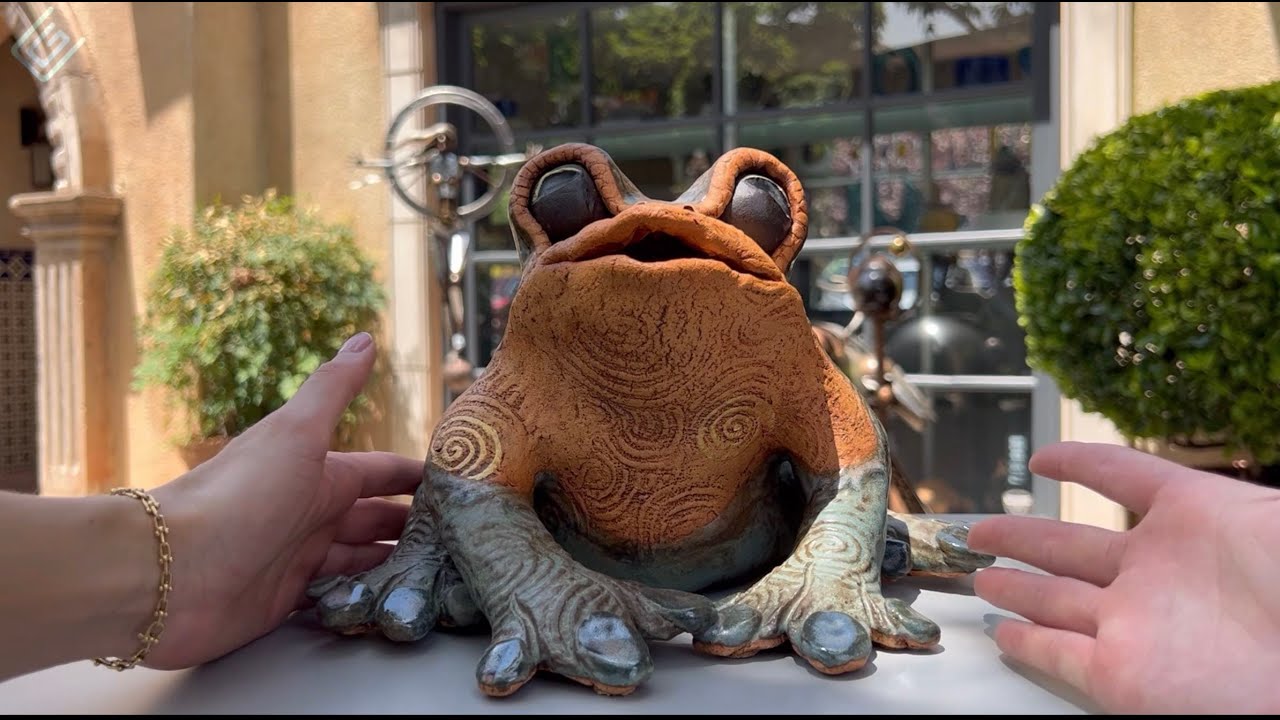 Frog by Sumati Colpitts at Creative Gateways - YouTube