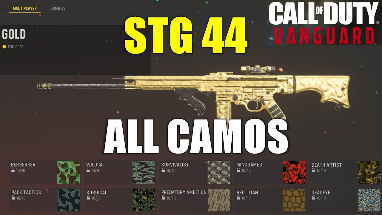 STG ALL CAMOS - YouTube