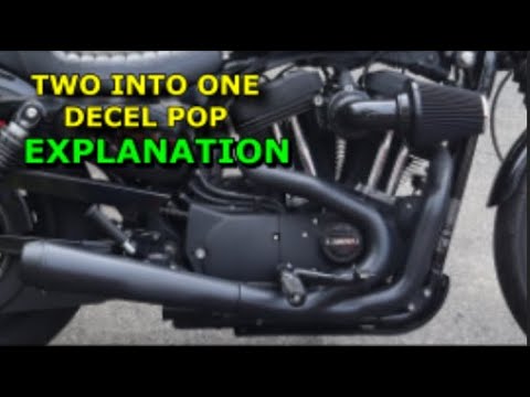 2 into 1 EXHAUST and DECEL POP  EXPLANATION
