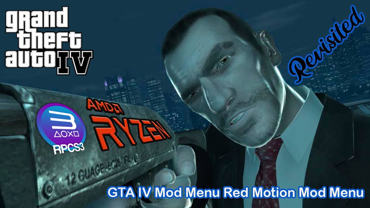 RPCS3 GTA: IV | How to install Red Motion Mod Menu (Links in ...