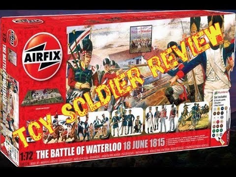 AIRFIX WATERLOO BATTLE SET/DIORAMA 1/72 Part 1 - YouTube