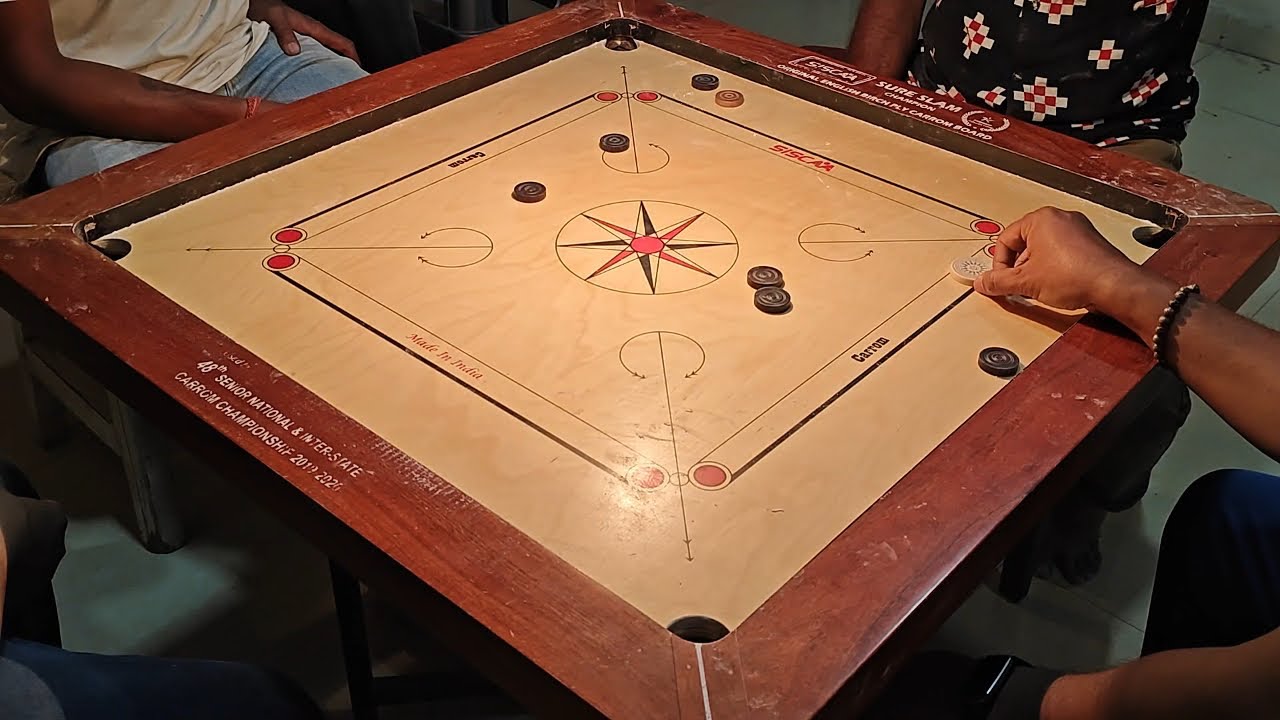 Unbelievable Carrom Finish 🔥 Dhiraj On Fire | The Great Carrom Finish ...
