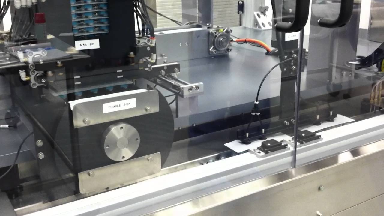 Blister Transfer and interleave; Luciano Packaging Technologies - YouTube