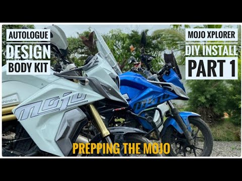 Mahindra Mojo Xplorer Body Kit DIY INSTALL | Ep1 | Prepping the Mojo ...