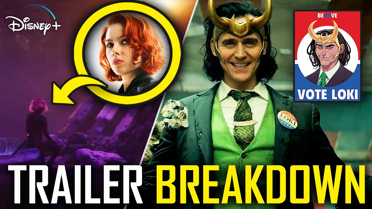 LOKI Trailer Breakdown | All Easter Eggs, Hidden Details, Things You ...
