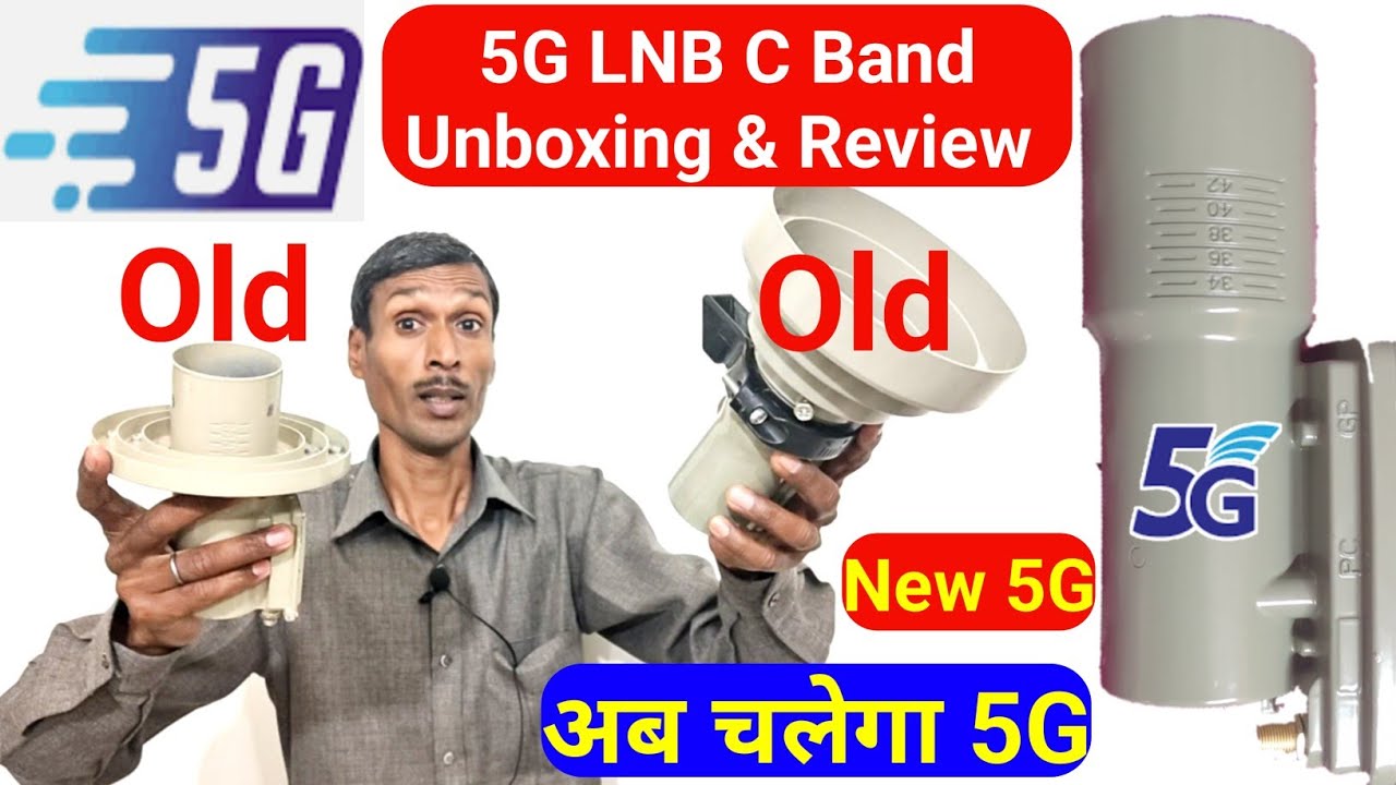 5G LNB C Band Unboxing & Review - YouTube