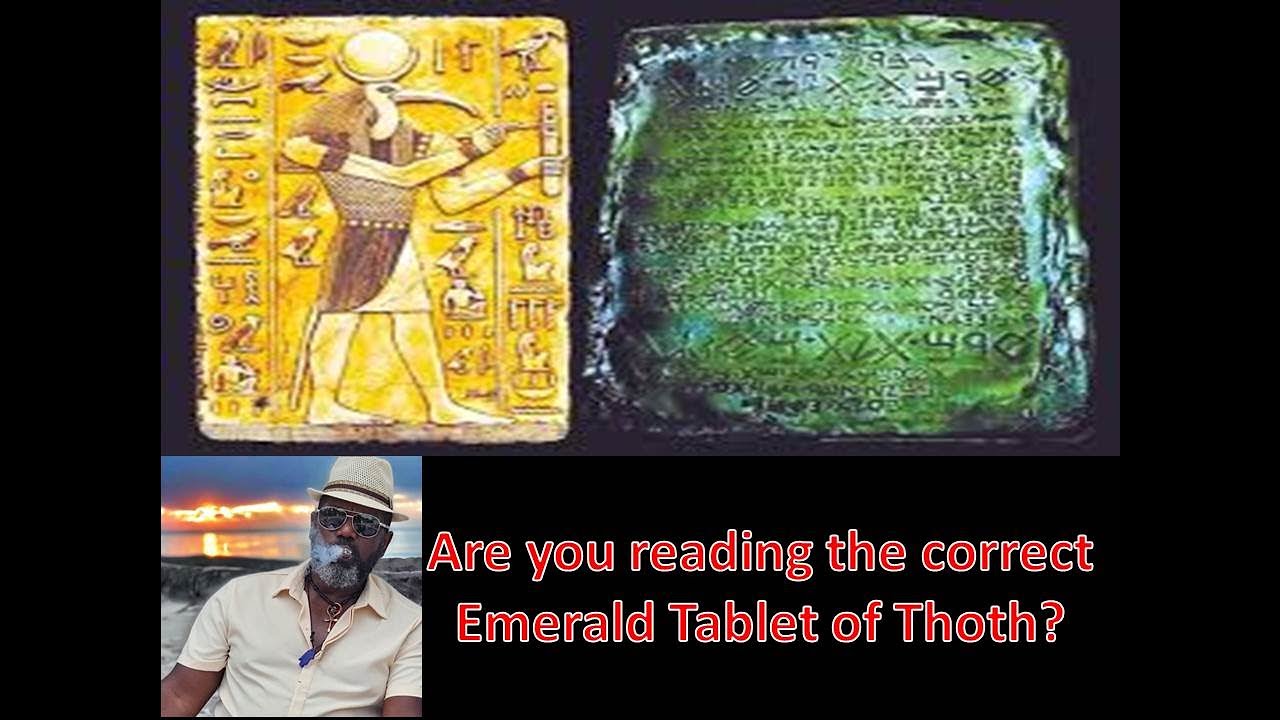 Why you should not read The Emerald Tablets of Thoth the Atlantian ...