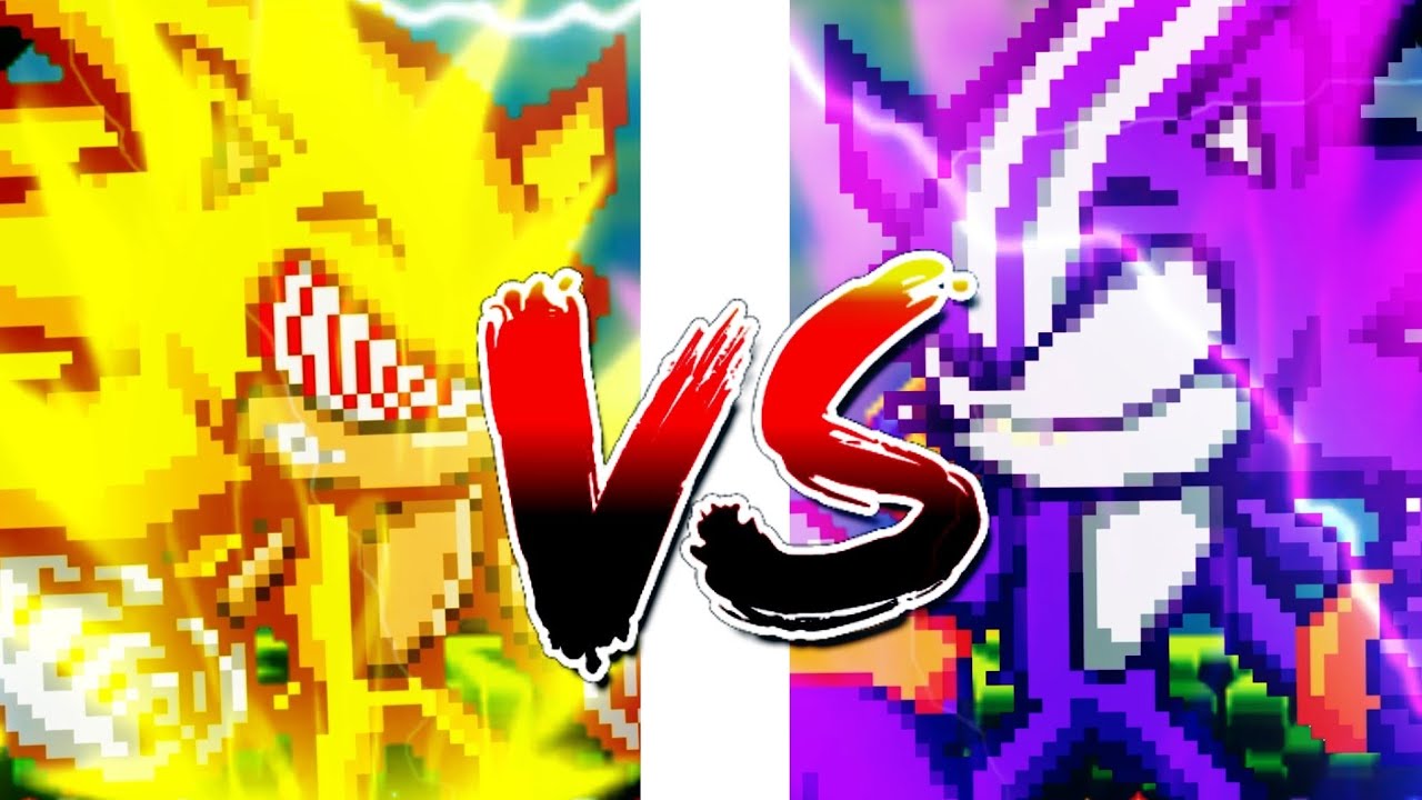 DARKSPINE SONIC VS FLEETWAY SONIC |KINEMASTER - YouTube