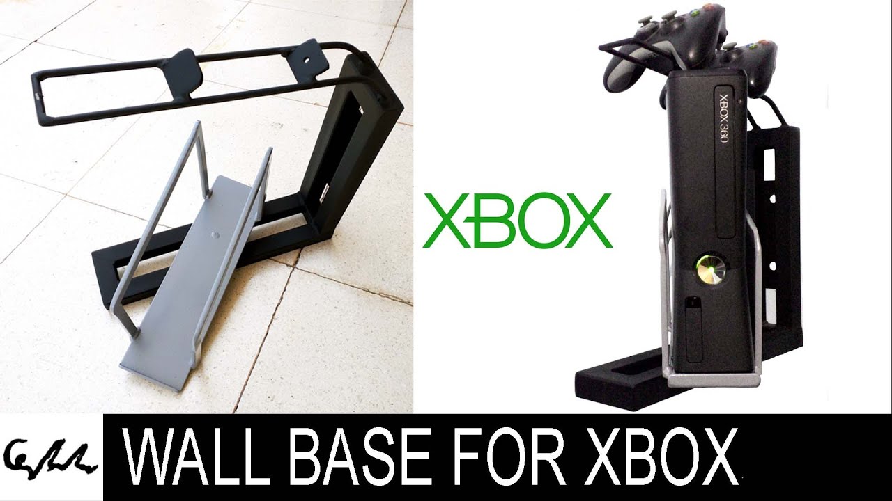 DIY Extreme wall base for xbox - YouTube