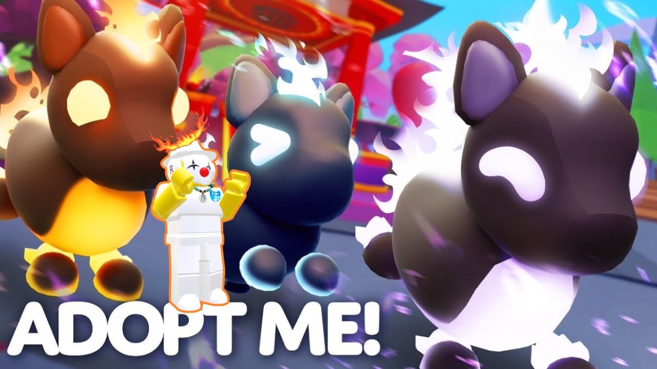 NEW PETS AND MAKING THEM NEON THEN MEGA IN Adopt ME #adoptme - YouTube