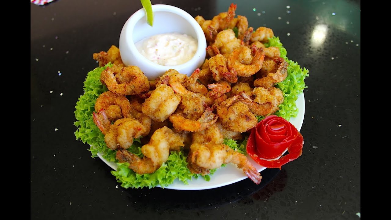 Mexican Fried shrimp super easy - Camarones empanizados - YouTube