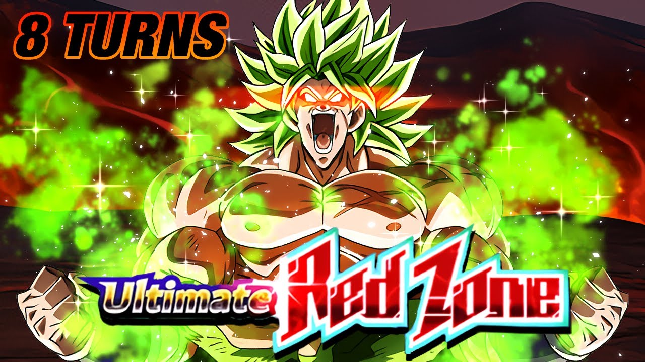 8 YEAR UNITS BEAT RED ZONE BROLY IN 8 TURNS!! - DBZ: DOKKAN BATTLE ...