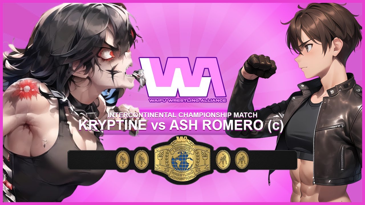 Kryptine Vs Ash Romero(c) for the WWA Intercontinental Championship ...