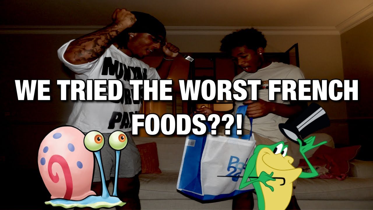 WE TRIED THE WORST FOOD IN PARIS (WE ATE SNAILS)?!! - YouTube