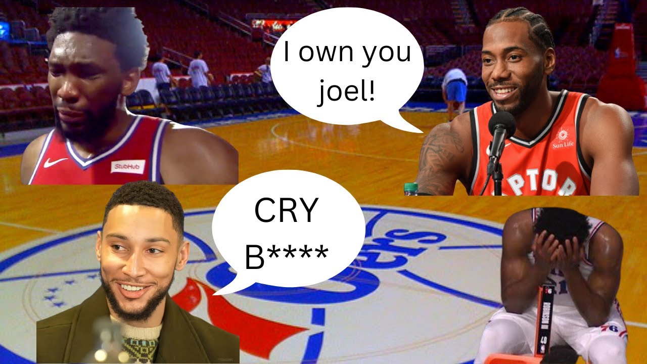 Joel Embiid is a BIG FOR NOTHING CLOWN WHO WILL NEVER WIN ANYTHING ...