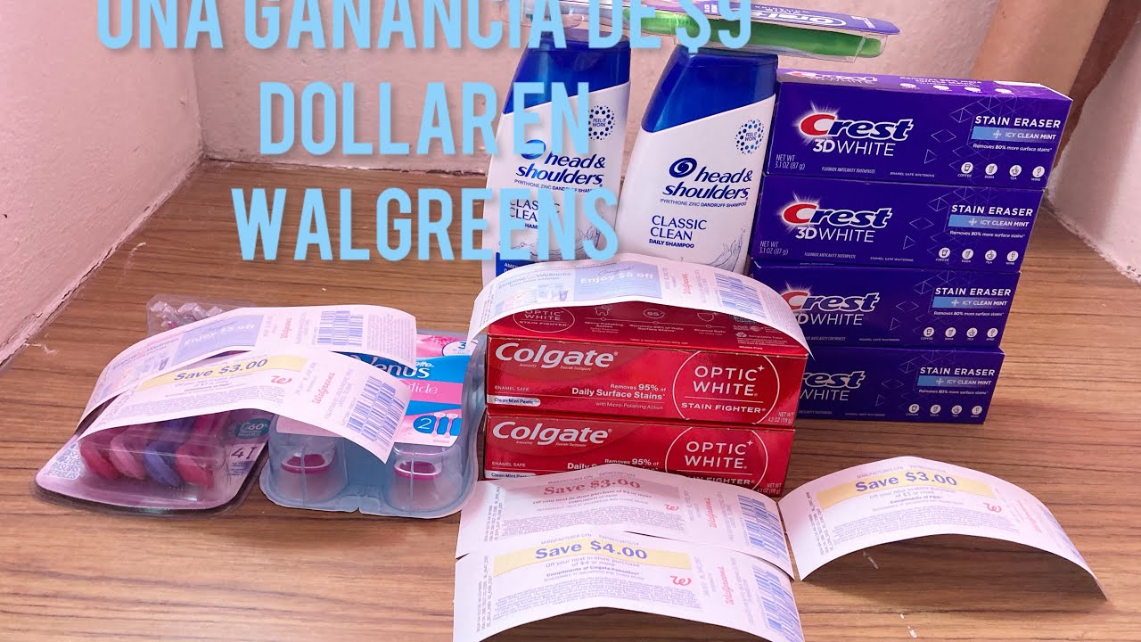 3/31-4/6 una compra buenisima en Walgreens con una ganancia de asta $9 ...