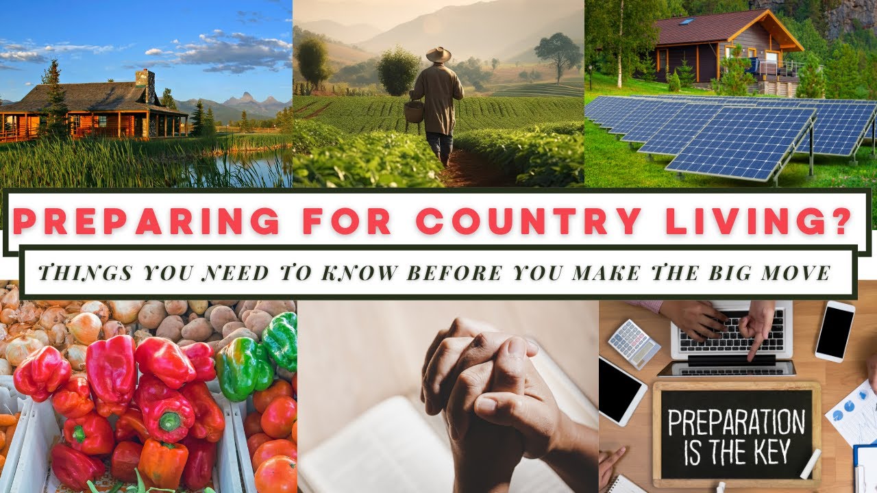 COUNTRY LIVING - OUT OF THE CITIES 🏙️ 🌃 🌆 : WHAT YOU NEED TO KNOW ...