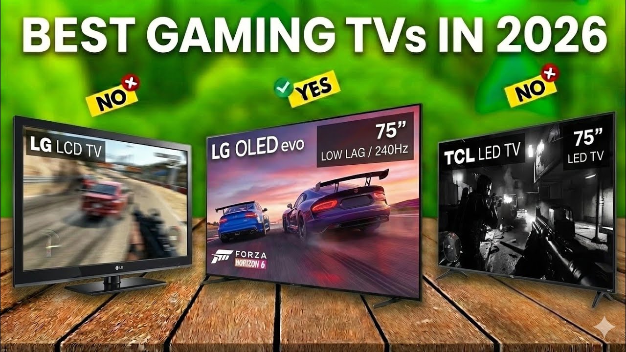 Top 5 Best Gaming TVs in 2026 - Ultimate Buying Guide for PS5, Xbox ...