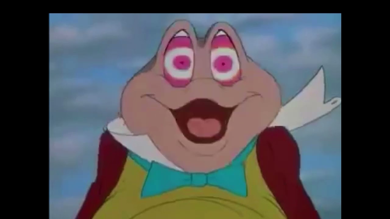 Disney The Adventures of Ichabod And Mr.Toad (1948) Mr. Toad goes crazy ...